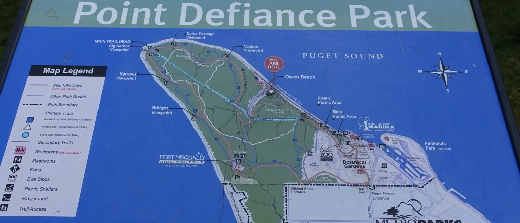 A Visit to Point Defiance on a March Summer Day – Cats and Trails and ...