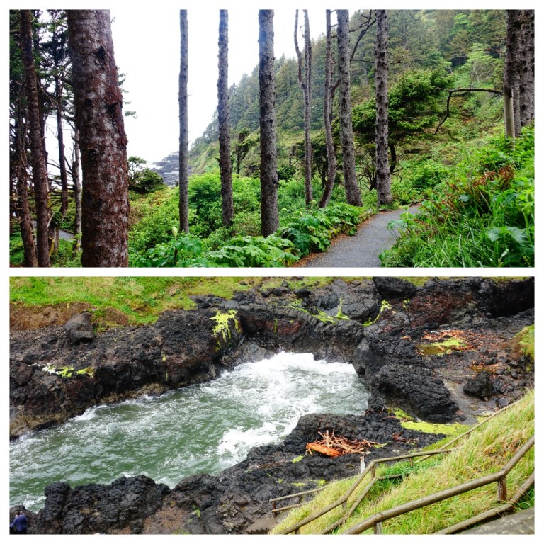 Scenes from the Oregon Coast – Yachats, Devil’s Churn and Face Rock ...